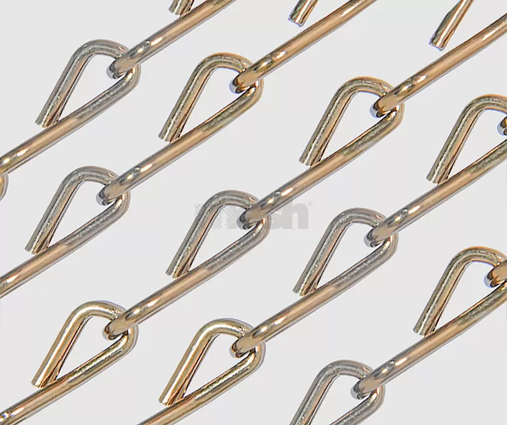 Chain Link Curtain QKCLC-142 | Exporter China wire mesh factory