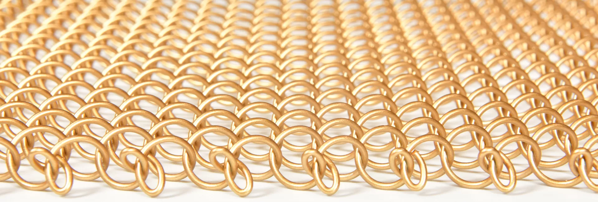 Architectural Metal Coil Drapery | Cascade Coil Drapery at Joinwin Design