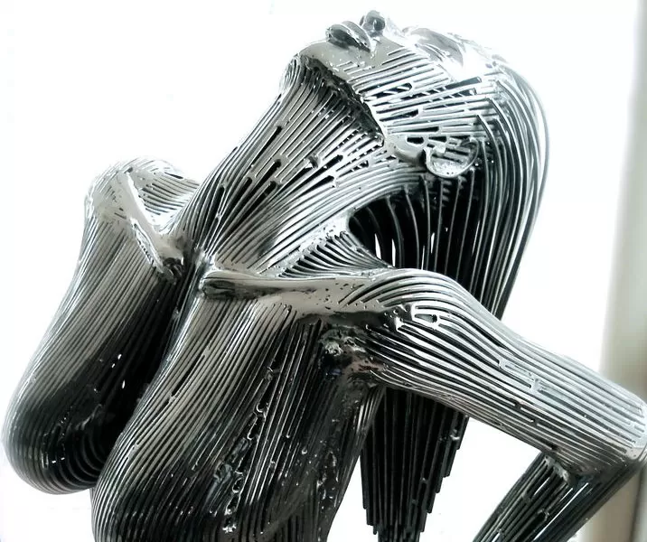 Manufacture steel figure Art Sculptures