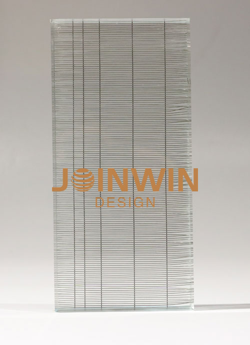 Mesh Laminated Glass-QKWWD-15S | Architectural glass