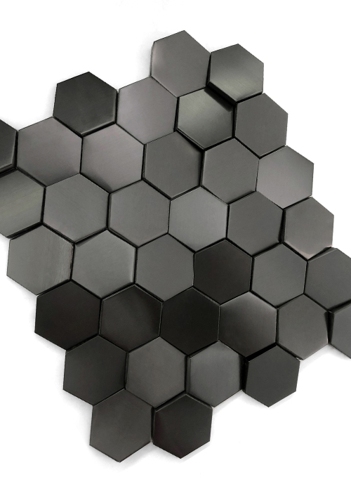 Metal Mosaics wall tiles - Metal Mosaics QKMT-08